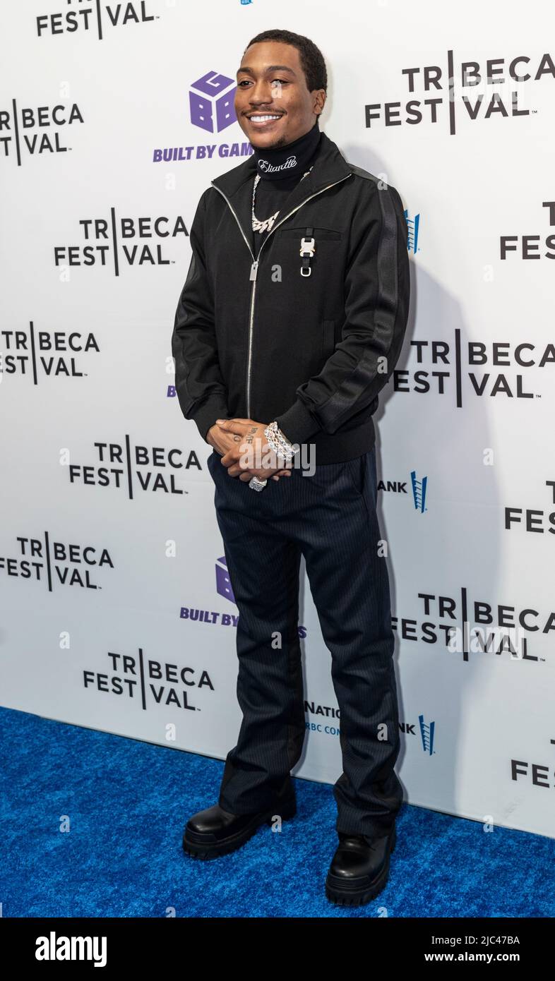 New York, NY - June 9, 2022: Lil Meech attends North America premiere ...