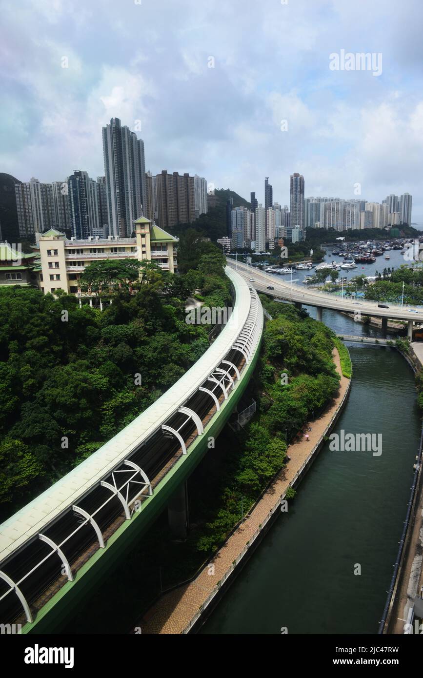 South island line hong kong hi-res stock photography and images - Alamy
