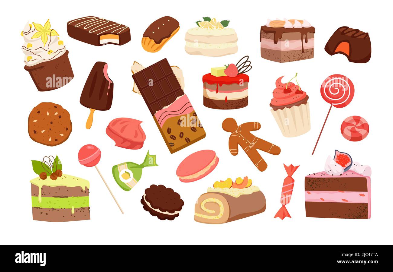 Delicious chocolate roll cream Stock Vector Images - Alamy