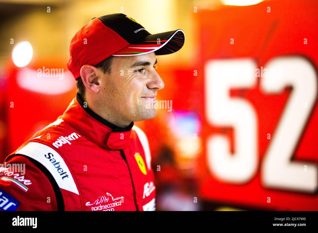 RIGON David (ita), AF Corse, Ferrari 488 GTE EVO, portrait, during the ...