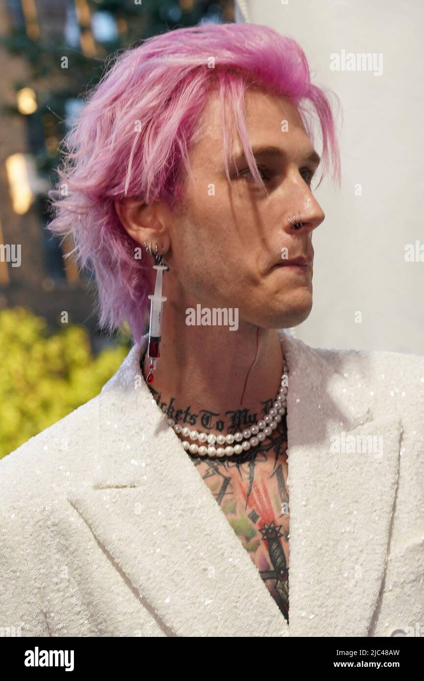New York, NY, USA. 9th June, 2022. Machine Gun Kelly at arrivals for ...
