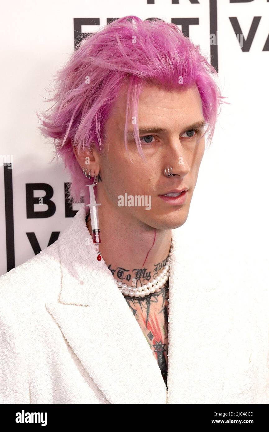 New York, NY, USA. 9th June, 2022. Machine Gun Kelly at arrivals for ...