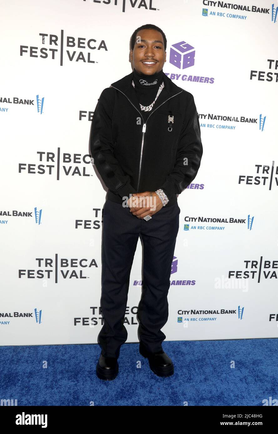 June 9 2022 New York New York Usa Actor Rapper Demetrius Flenory