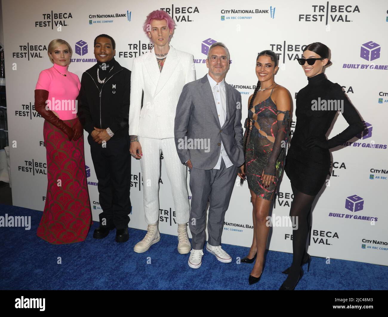 June 9, 2022, New York, New York, USA: (L-R) MADDIE HASSON, LIL MEECH ...