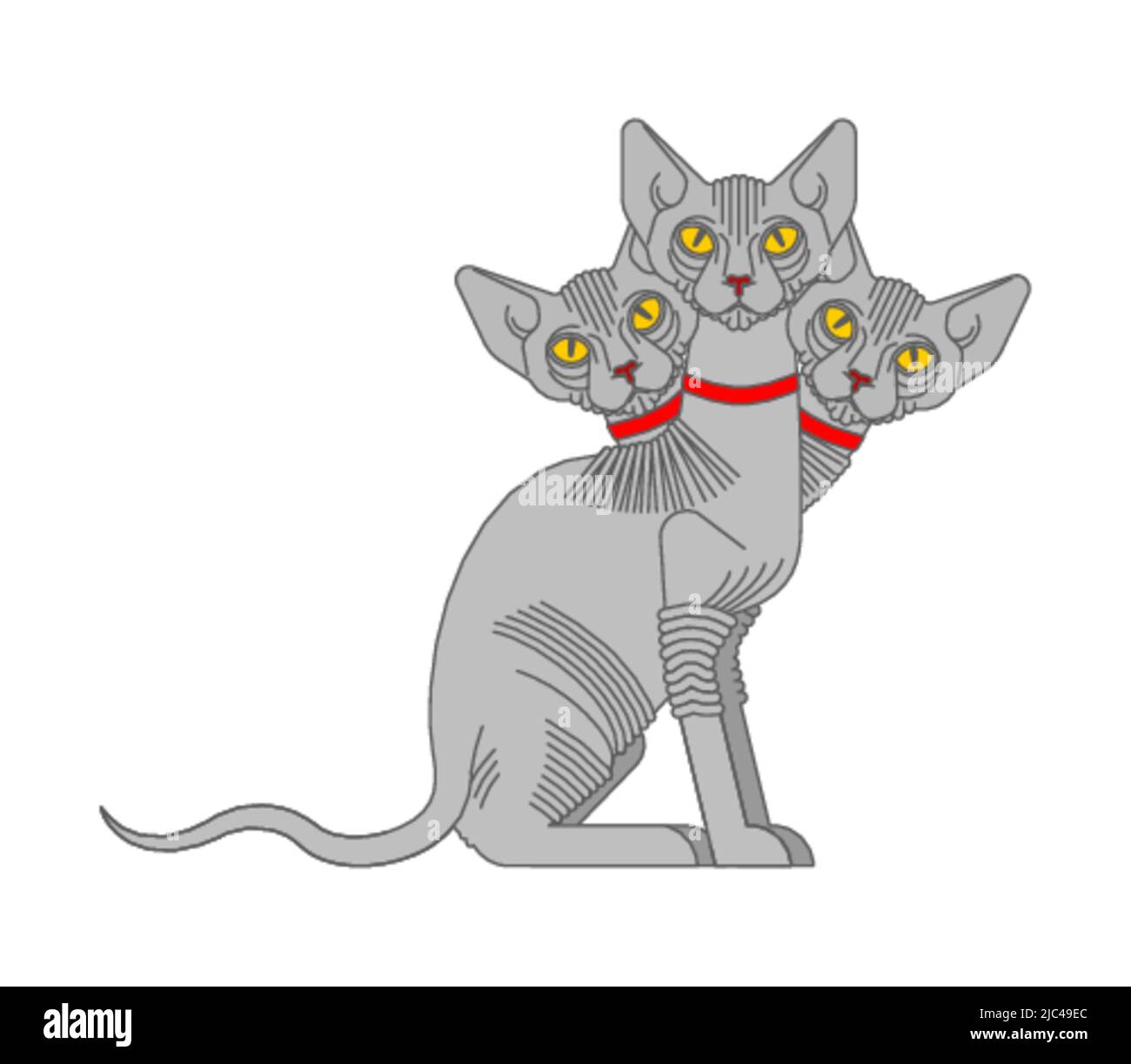 Hellish animal Stock Vector Images - Alamy