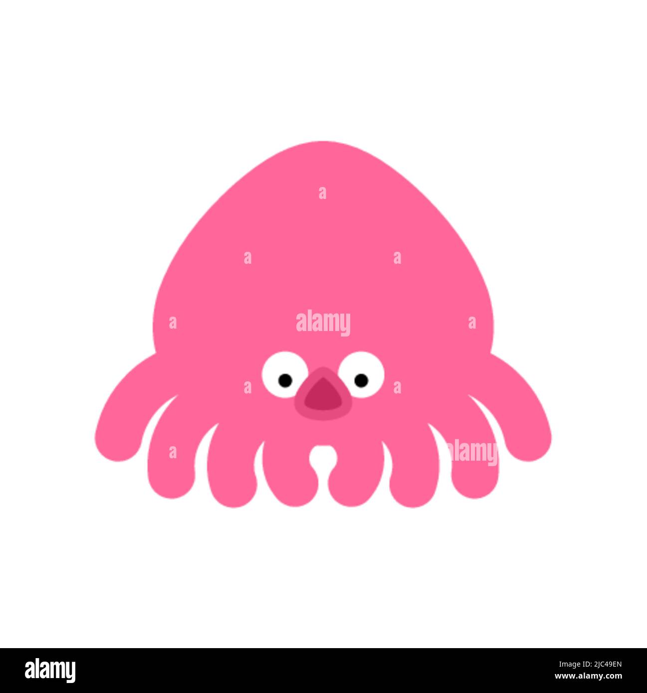 Little octopus Stock Vector Images - Alamy