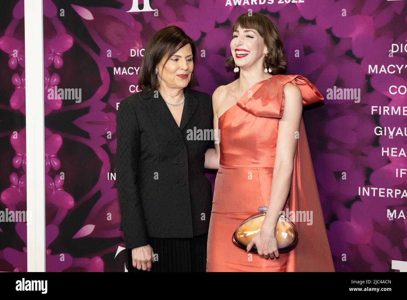Linda G. Levy and Jessica Pels attends the Fragrance Foundation Awards ...