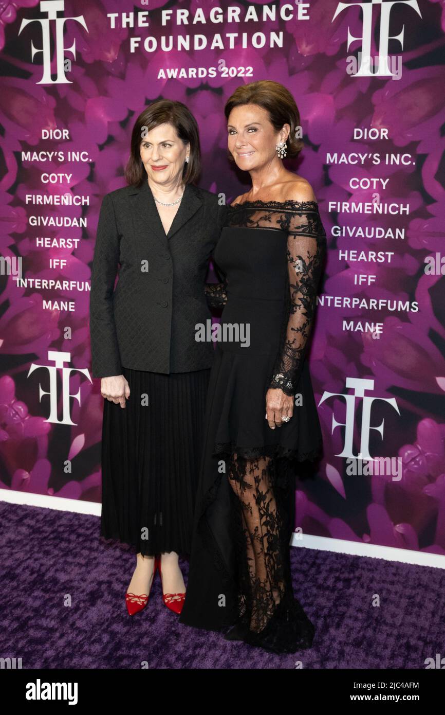 Linda G. Levy and Laura Slatkin attend the Fragrance Foundation Awards ...