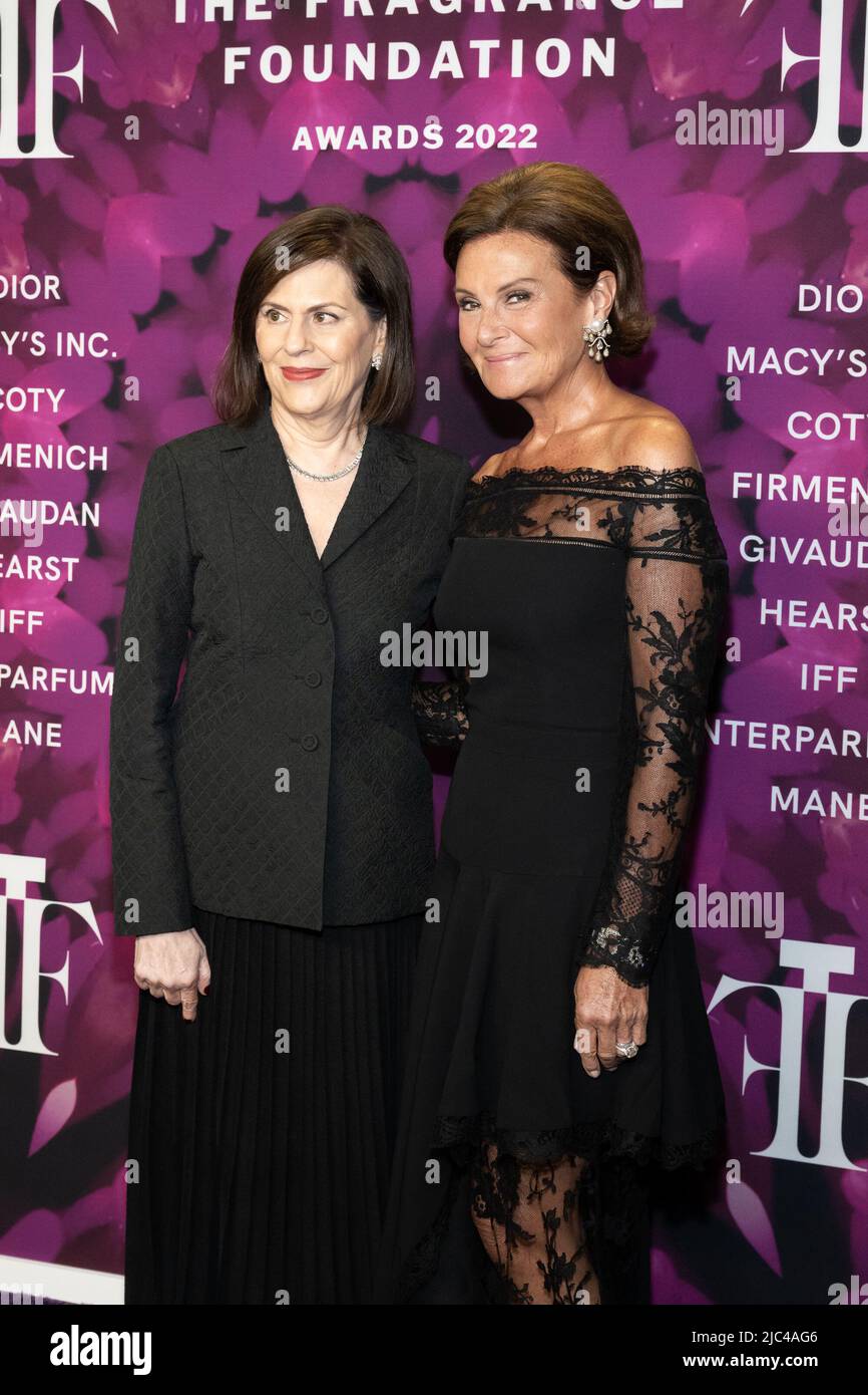 Linda G. Levy and Laura Slatkin attend the Fragrance Foundation Awards ...