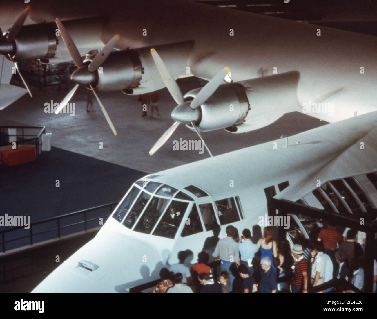 The Spruce Goose on display in Long Beach, California, United States of ...