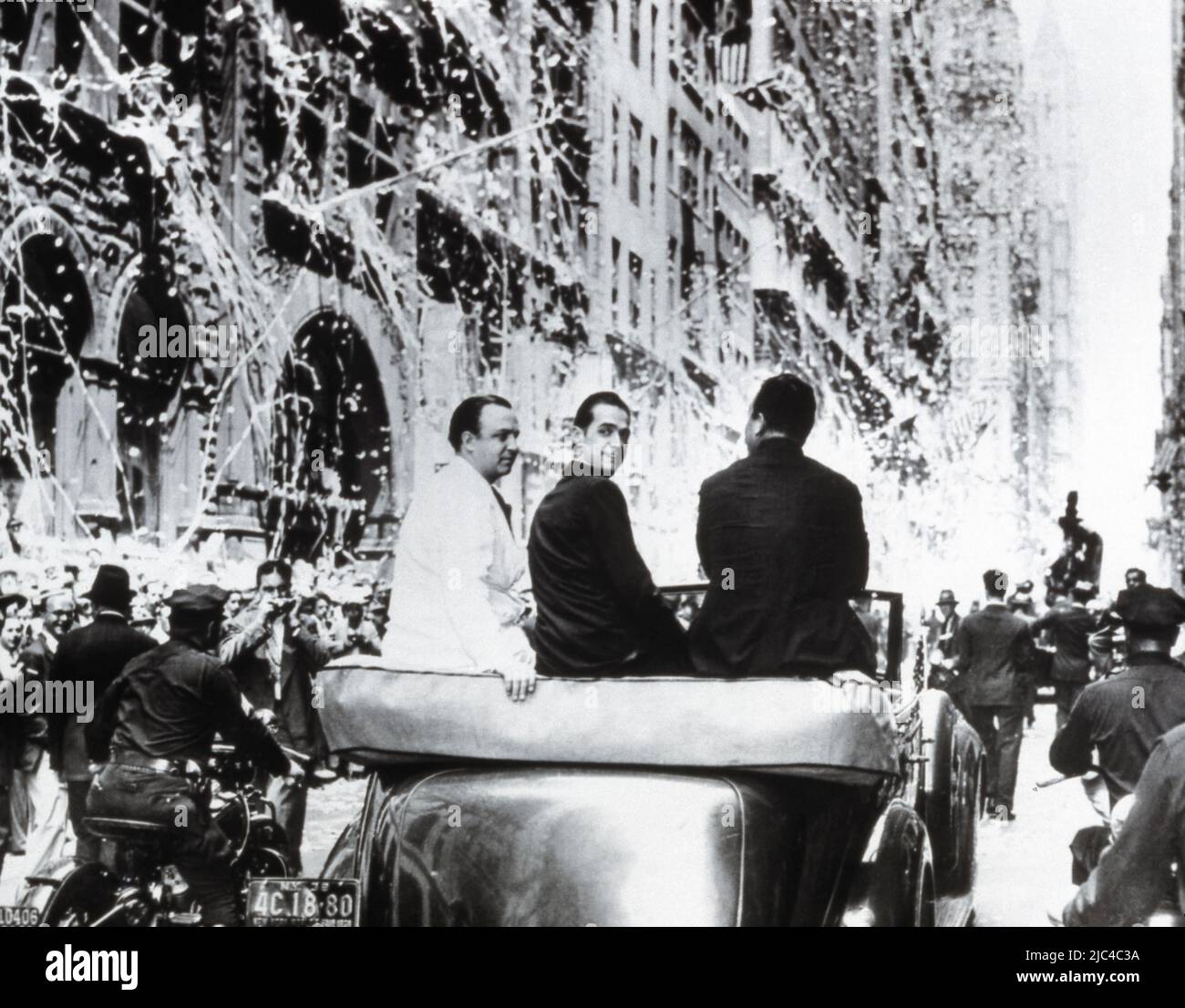 From left, Hughes' flight operations manager, Al Lodwick, Howard Hughes ...