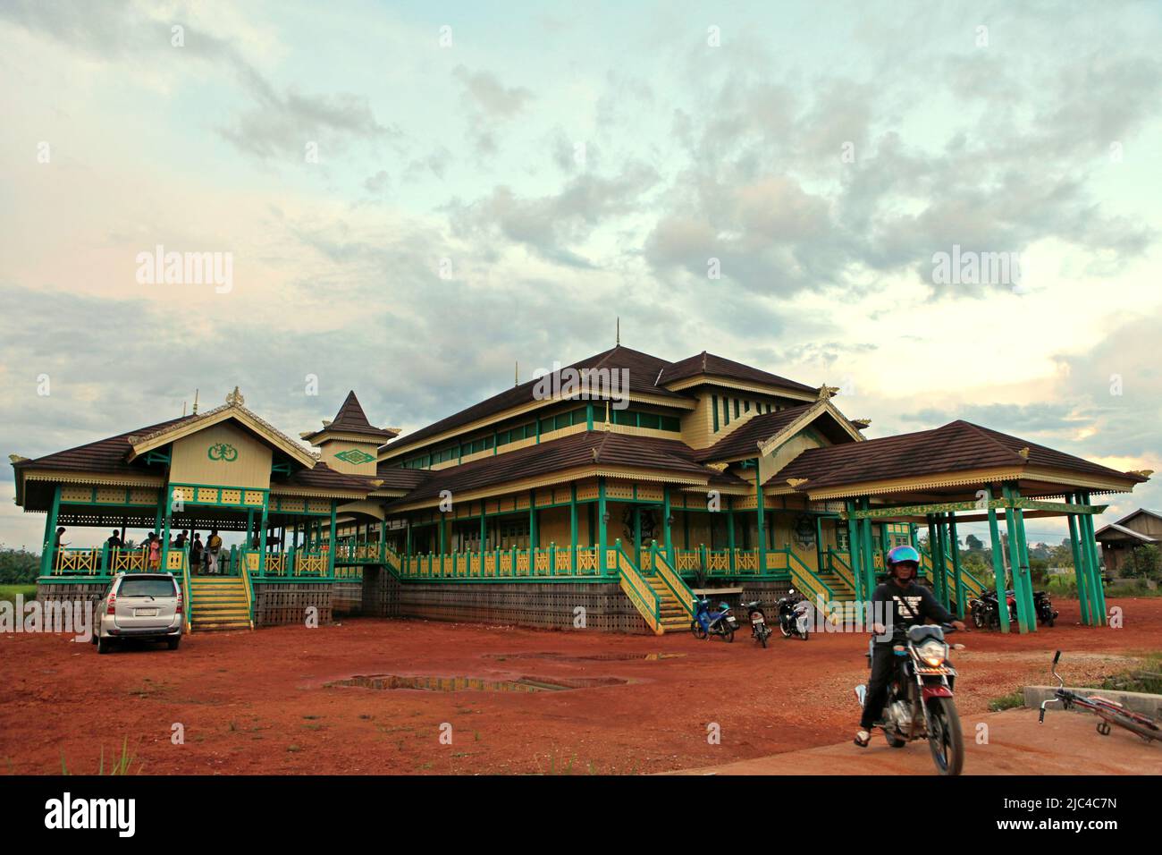 The building of Majelis Adat Budaya Melayu (traditional council of ...