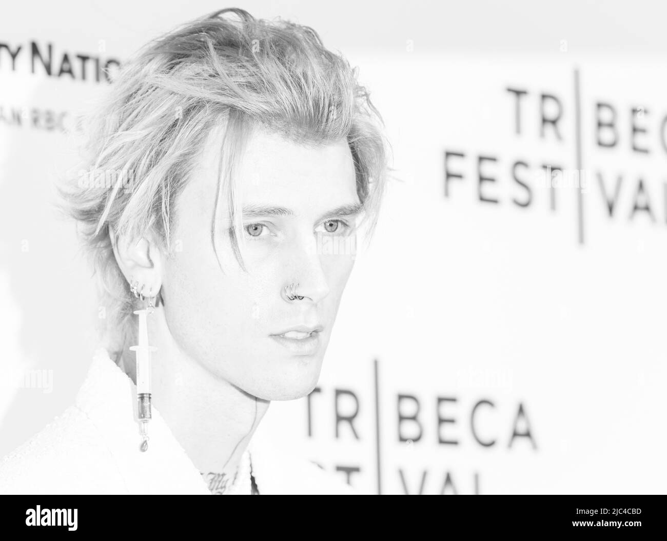 New York, NY - June 9, 2022: Colson Baker aka Machine Gun Kelly attends ...