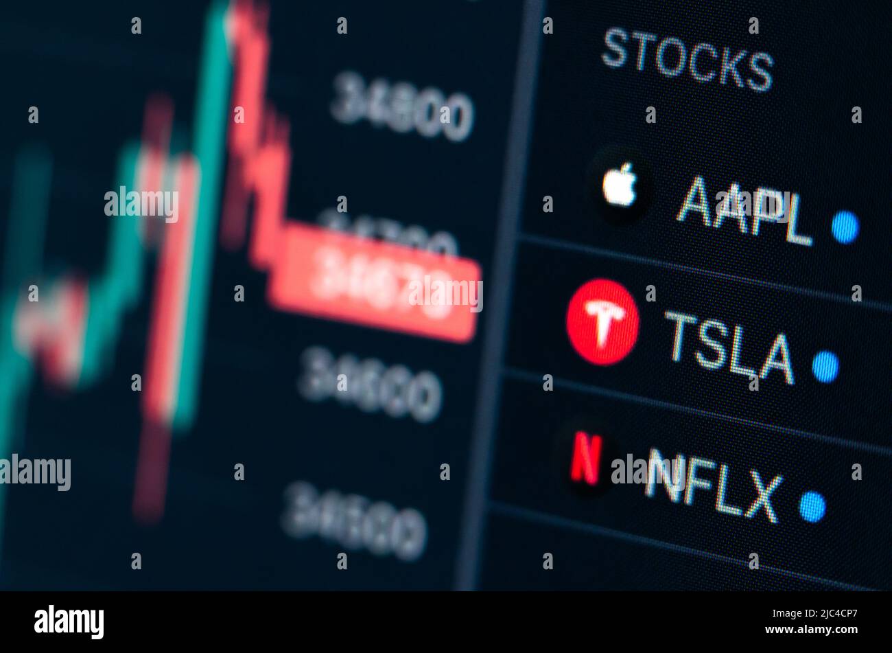 Tesla stocks hi-res stock photography and images - Alamy