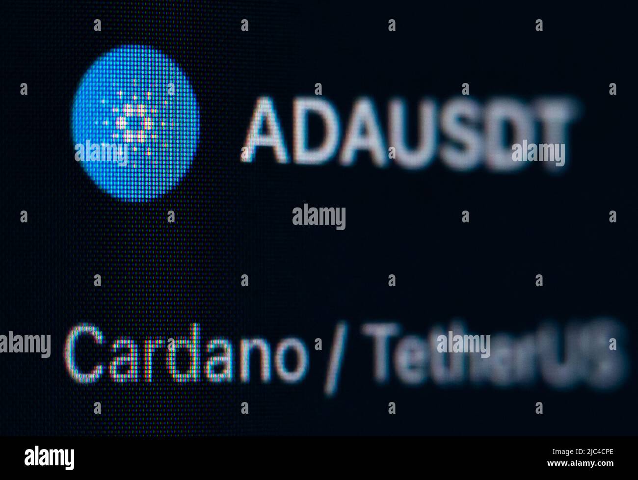 Cardano logo hi-res stock photography and images - Alamy