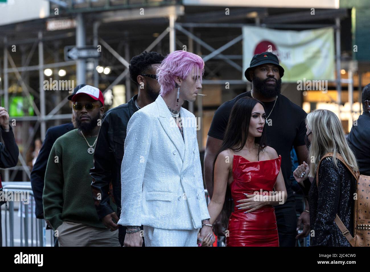 New York, USA. 09th June, 2022. Colson Baker aka Machine Gun Kelly and ...