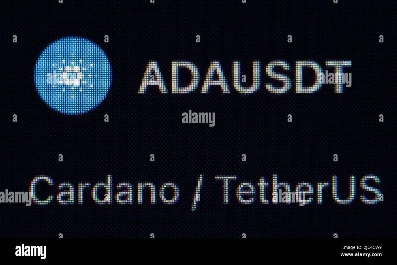 Cardano logo hi-res stock photography and images - Alamy