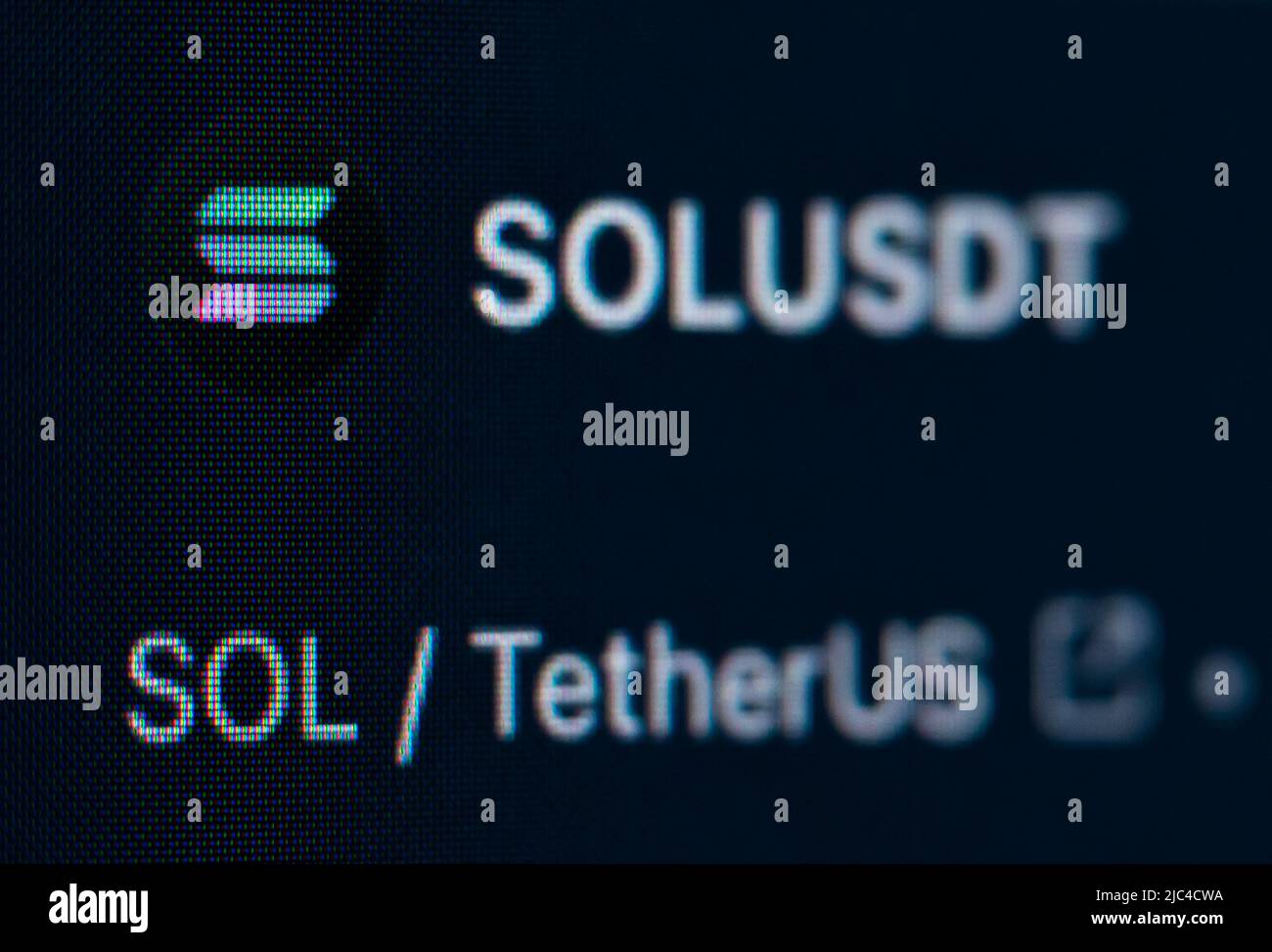 Logo solana hi-res stock photography and images - Alamy