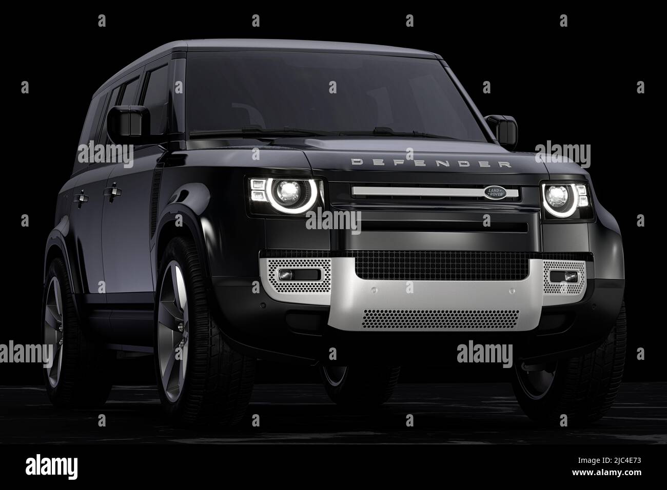 New Land Rover Defender Stock Photo - Alamy