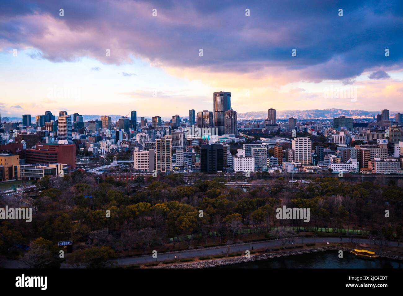 Osaka sunset hi-res stock photography and images - Alamy