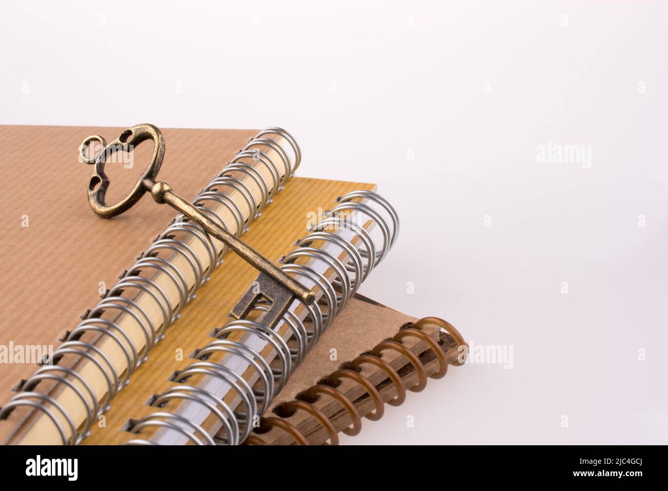 Spiral notebooks hi-res stock photography and images - Alamy