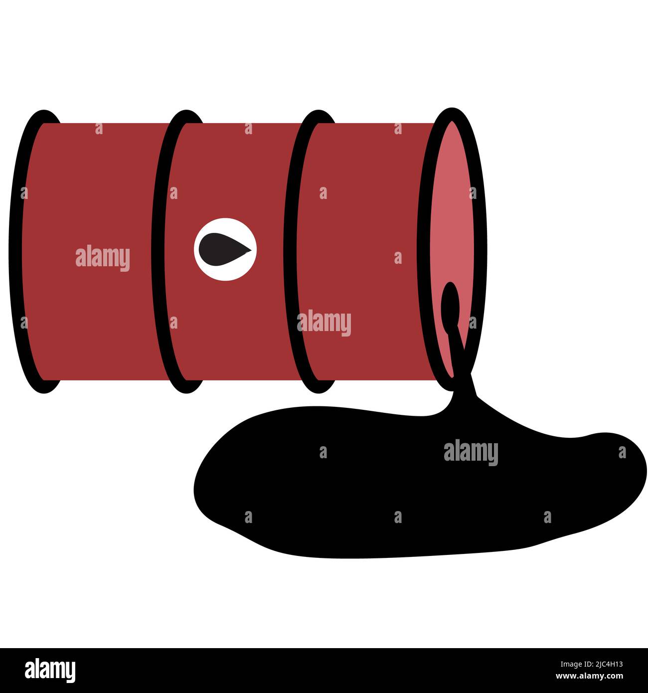 Leaking water tank Cut Out Stock Images & Pictures - Alamy