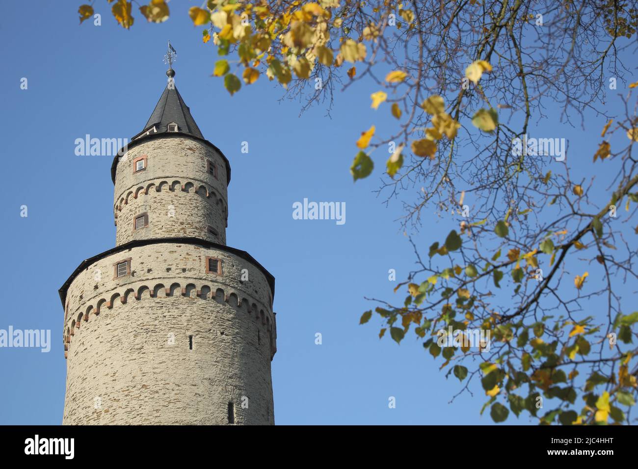 Witches' Tower in Idstein, Hesse, Germany Stock Photo - Alamy