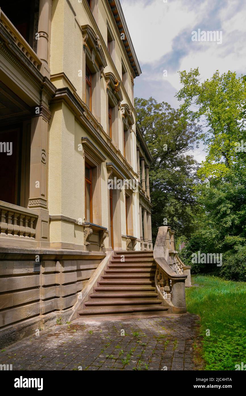 Villa Louis Laiblin in the architectural style of the Italian late ...