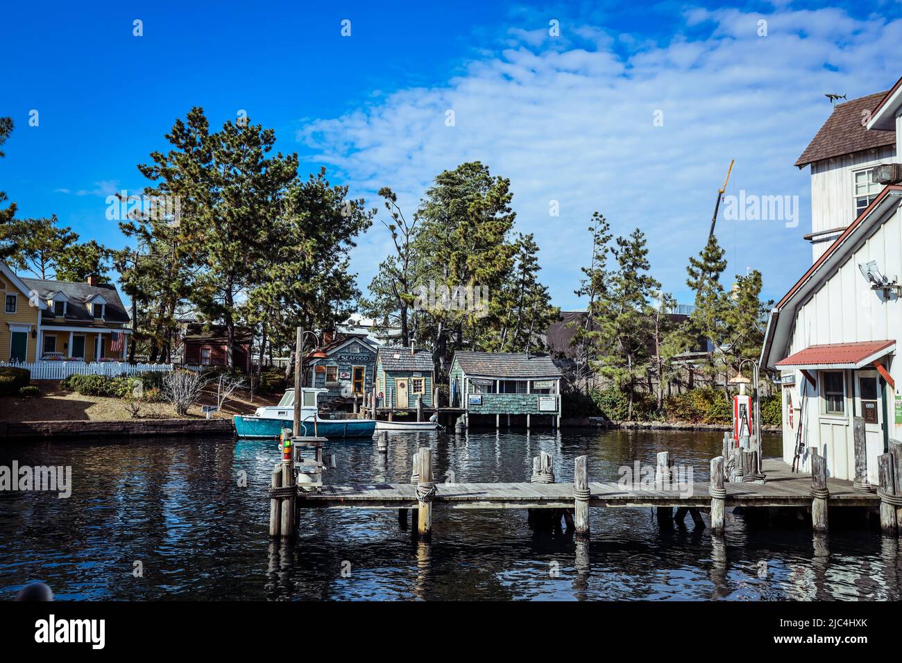 Bright and Interesting Street with Shops and Restaurants in the ...