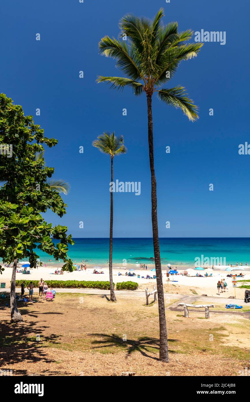Hapuna Beach State Recreation Area, famous sandy beach, Waimea, Big ...
