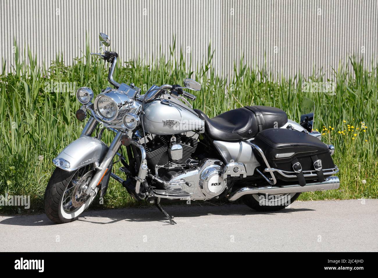 Harley Davidson Motorcycle, Germany Stock Photo - Alamy