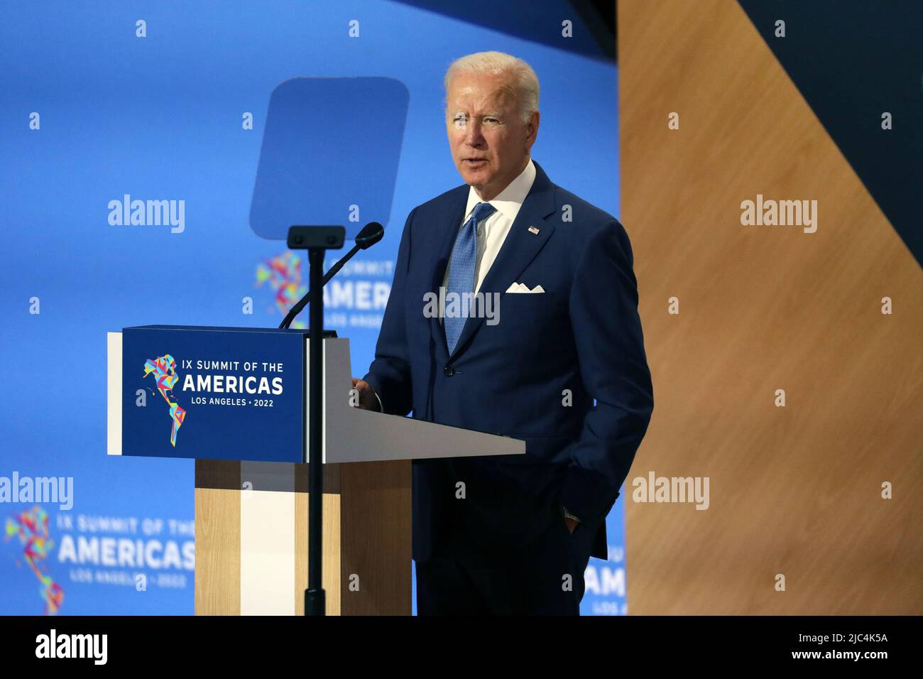 Los Angeles, California, USA. 09th June, 2022. President Joe Biden ...