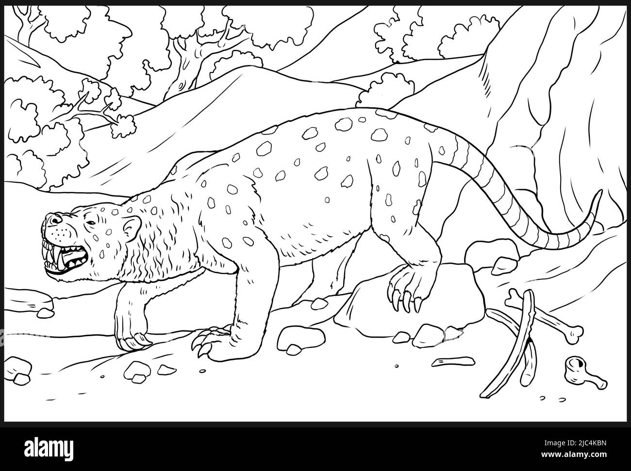 Predator Animal Coloring Pages