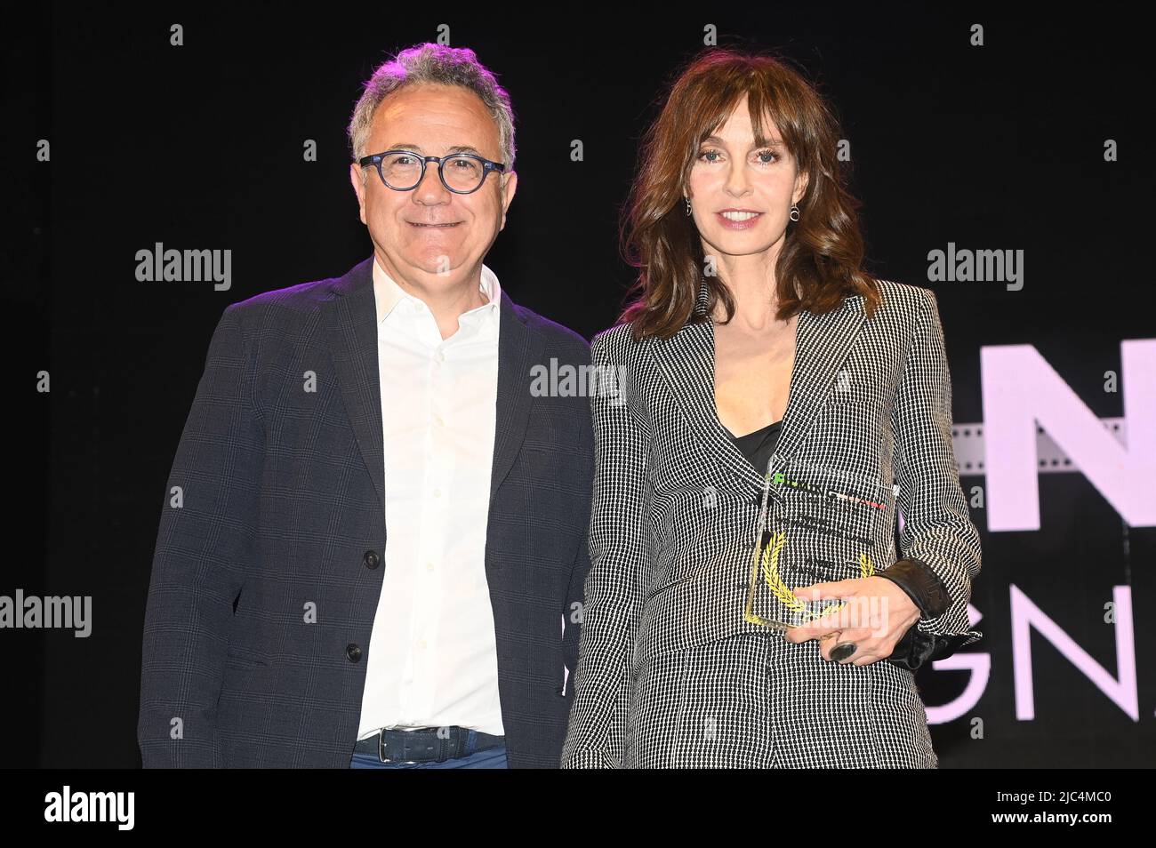 Paolo Del Brocco, Anne Parillaud 5th Edition of -Filming Italy Sardegna ...