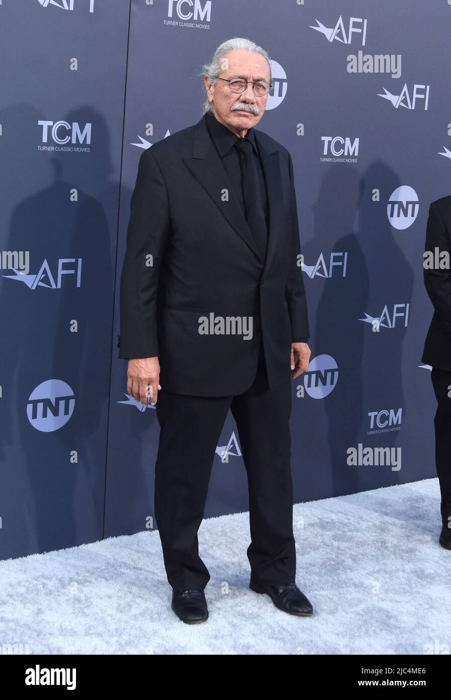 Hollywood, California, USA. 9th June, 2022. Actor Edward James Olmos ...