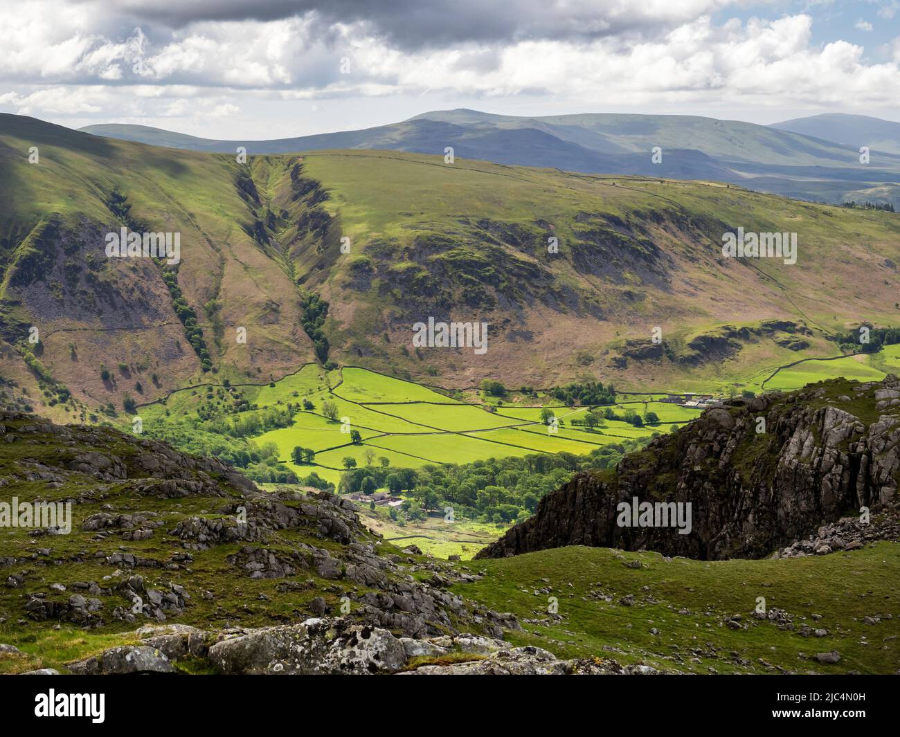 Looking across to Whin Rigg, part of the Wasdale screes hills from ...