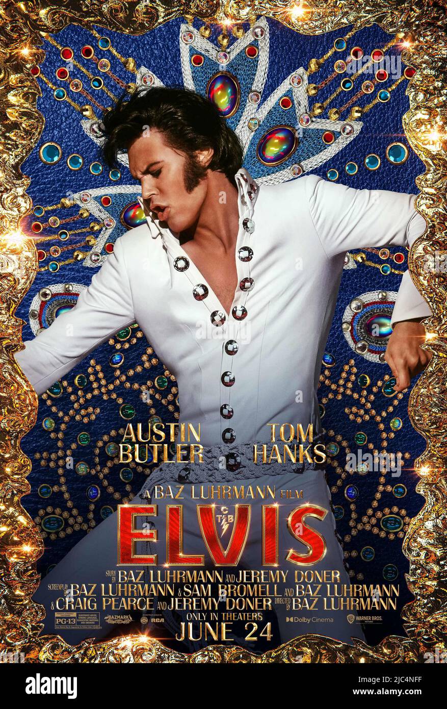 AUSTIN BUTLER in ELVIS (2022), directed by BAZ LUHRMANN. Credit: WARNER ...