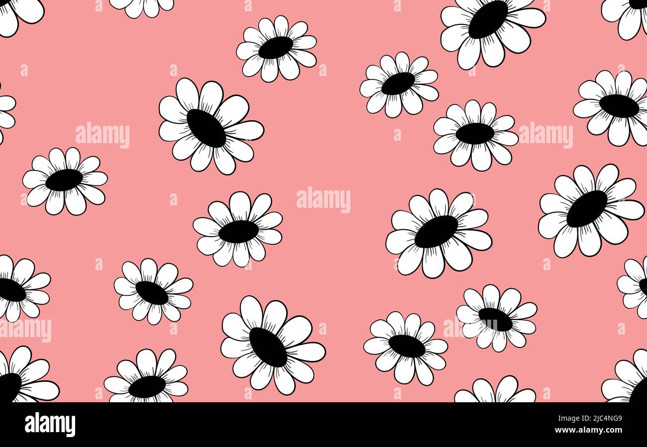 Seamless floral pattern based on traditional folk art ornaments ...