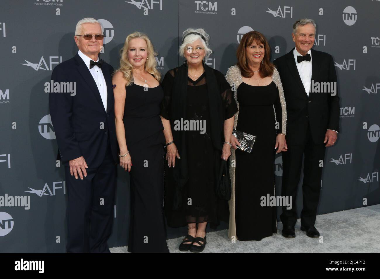 LOS ANGELES - JUN 9: Duane Chase, Kym Karath, Angela Cartwright, Debbie ...