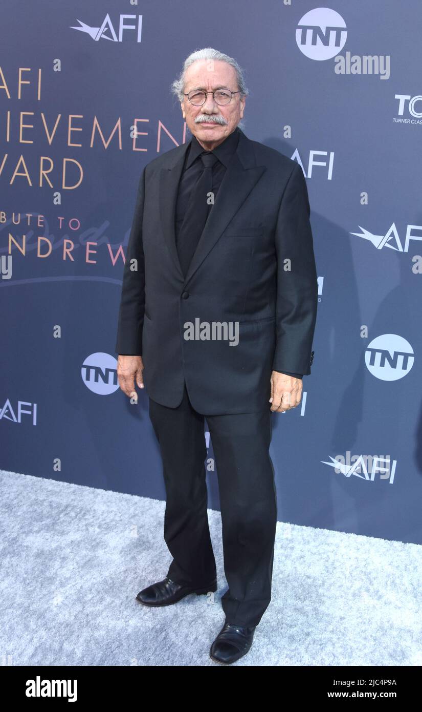 Hollywood, California, USA. 9th June, 2022. Actor Edward James Olmos ...