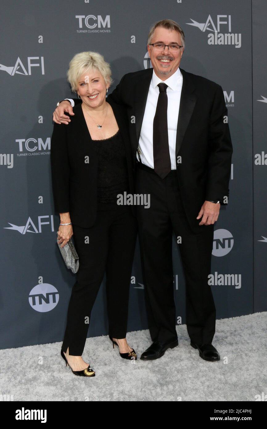 Los Angeles, CA. 9th June, 2022. Holly Rice, Vince Gilligan at arrivals ...