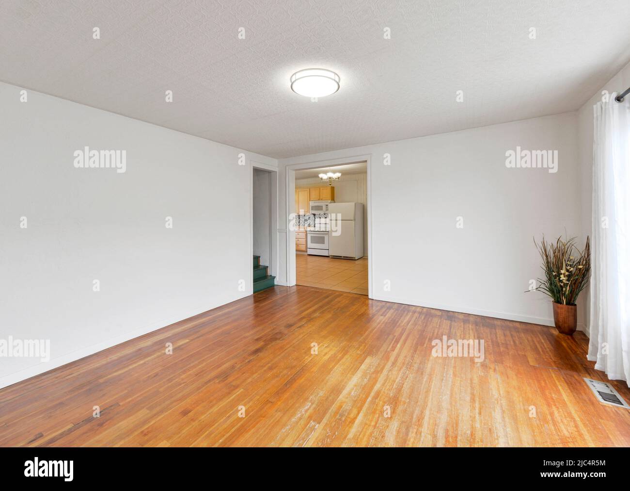 Modern residential empty living room interior Stock Photo - Alamy