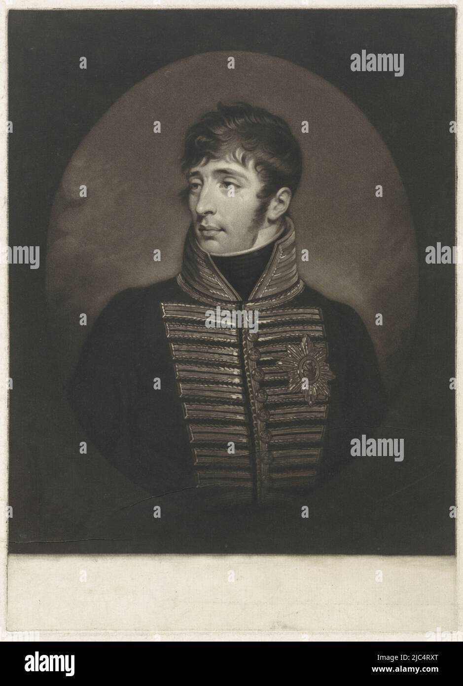 Louis Napoleon, king of Holland from 1806 to 1810. He is dressed in a ...