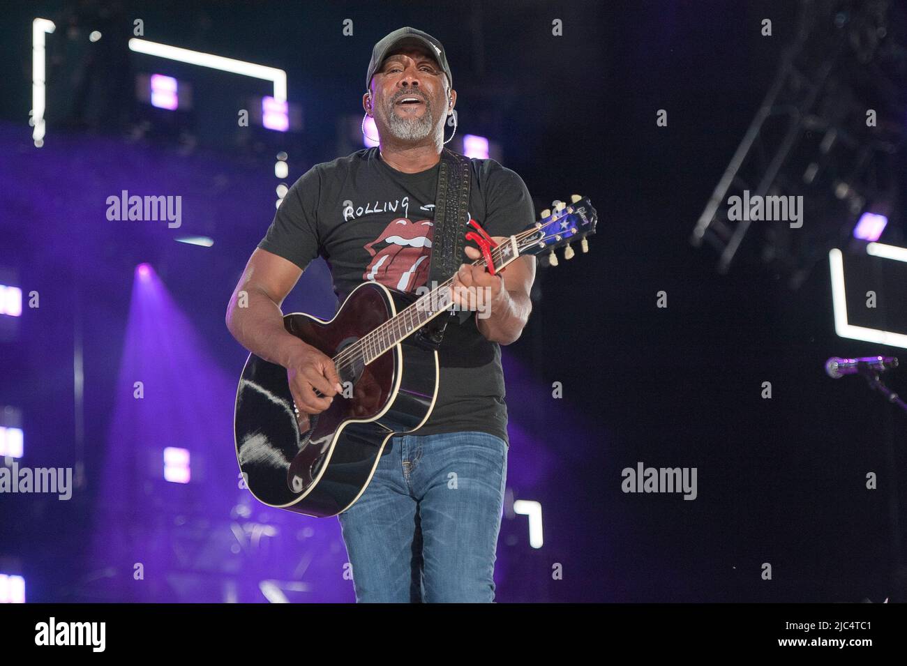 June 9, 2022 - Nashville, Tennessee; USA - Musician DARIUS RUCKER ...