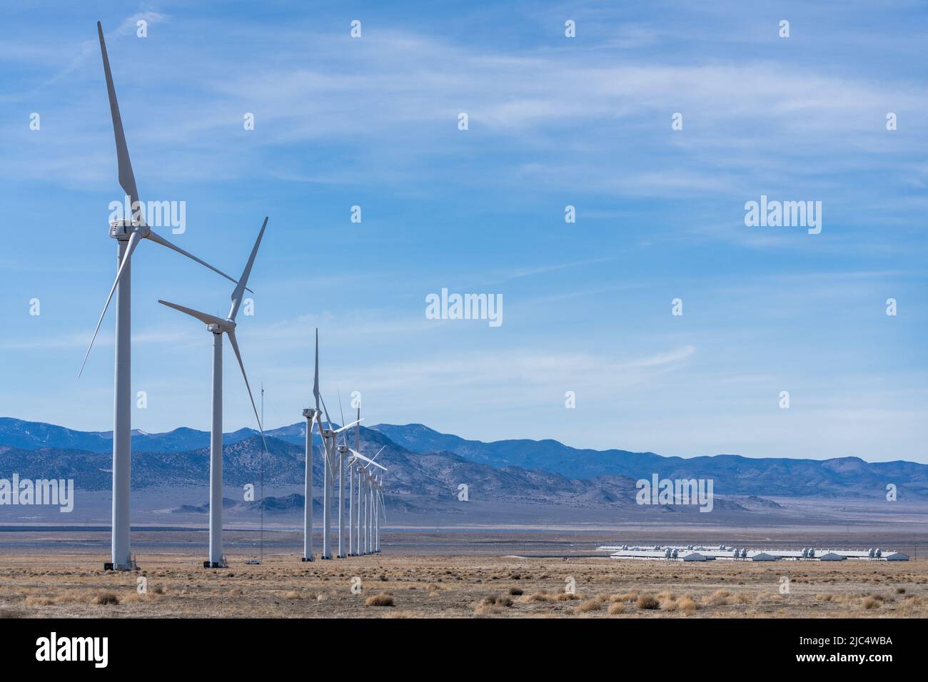 Two sources of renewable energy - wind & biogas - the Milford Wind farm ...
