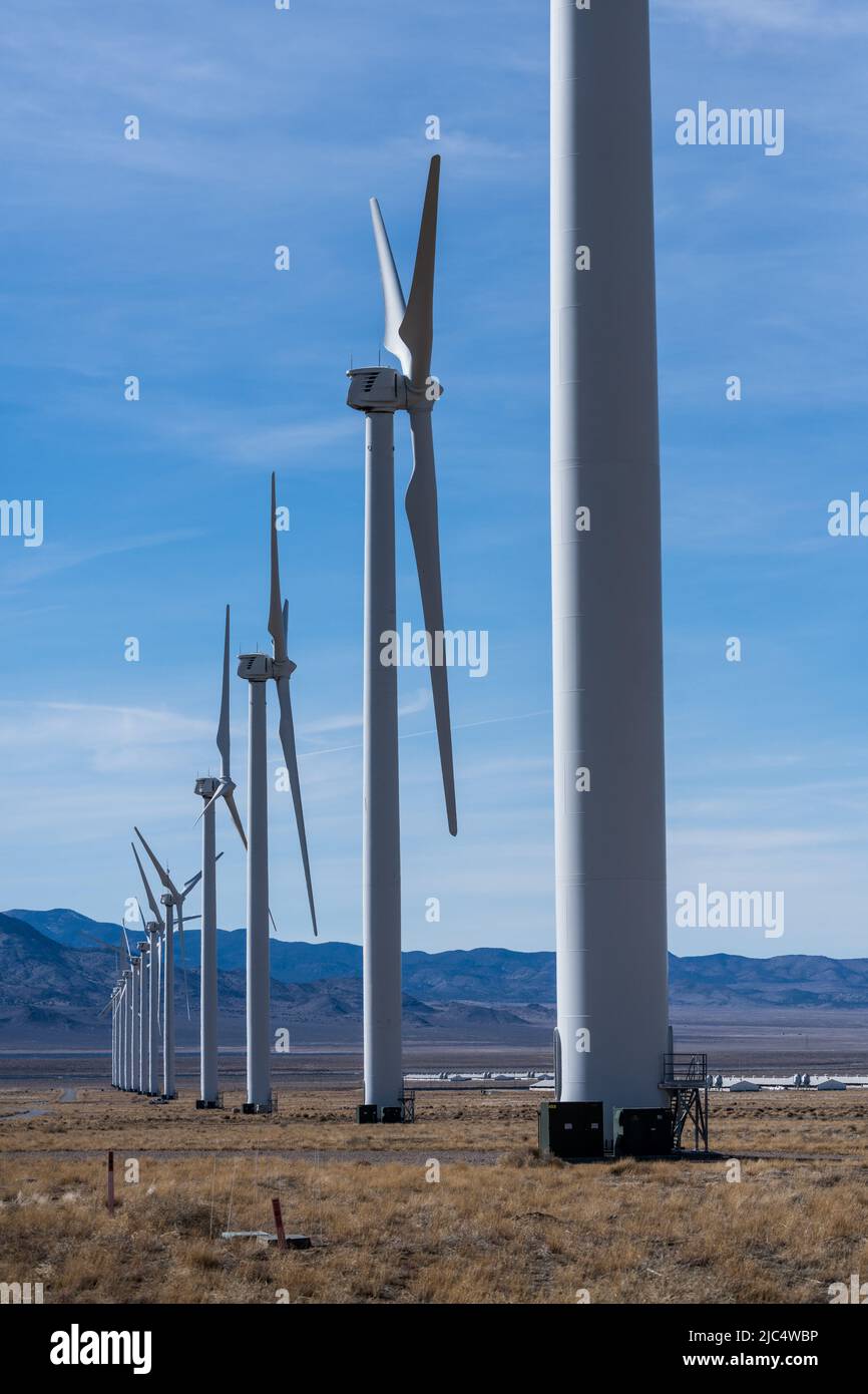 Two sources of renewable energy - wind & biogas - the Milford Wind farm ...