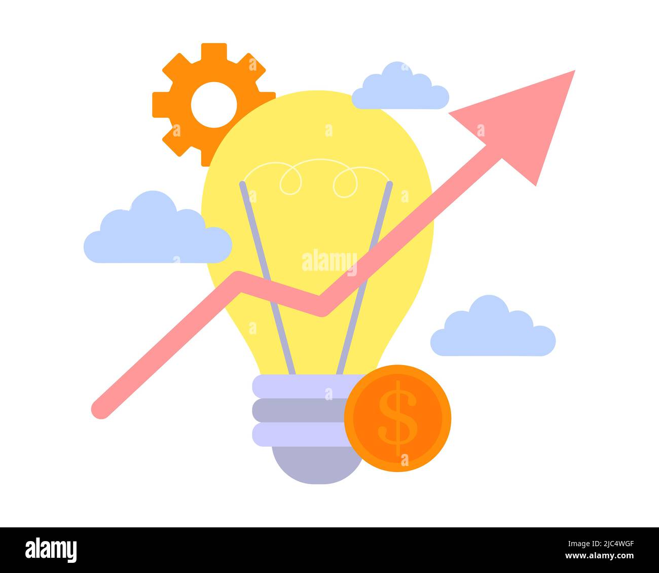 Colourful pie chart Stock Vector Images - Alamy