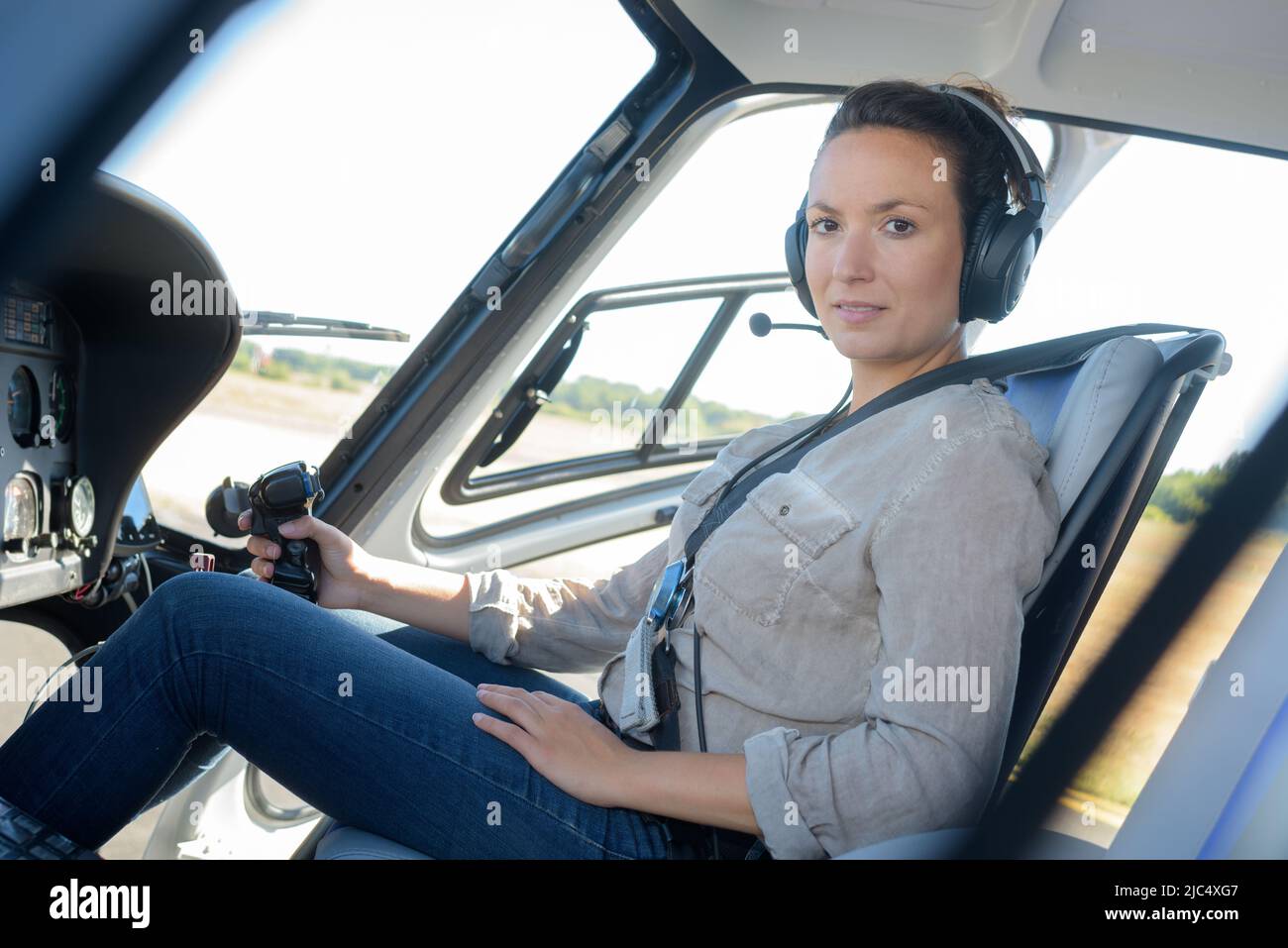 Transport aeroplane flying smiling hi-res stock photography and images ...