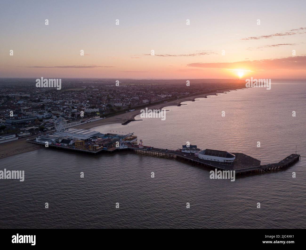 Clacton pier aerial hi-res stock photography and images - Alamy