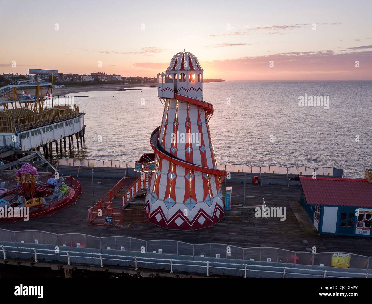 Clacton pier aerial hi-res stock photography and images - Alamy